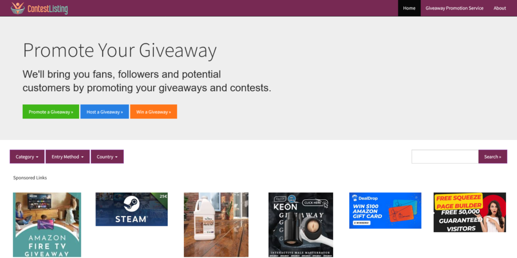 14 Giveaway Sites to Share your Giveaway for Free – Woorise Blog