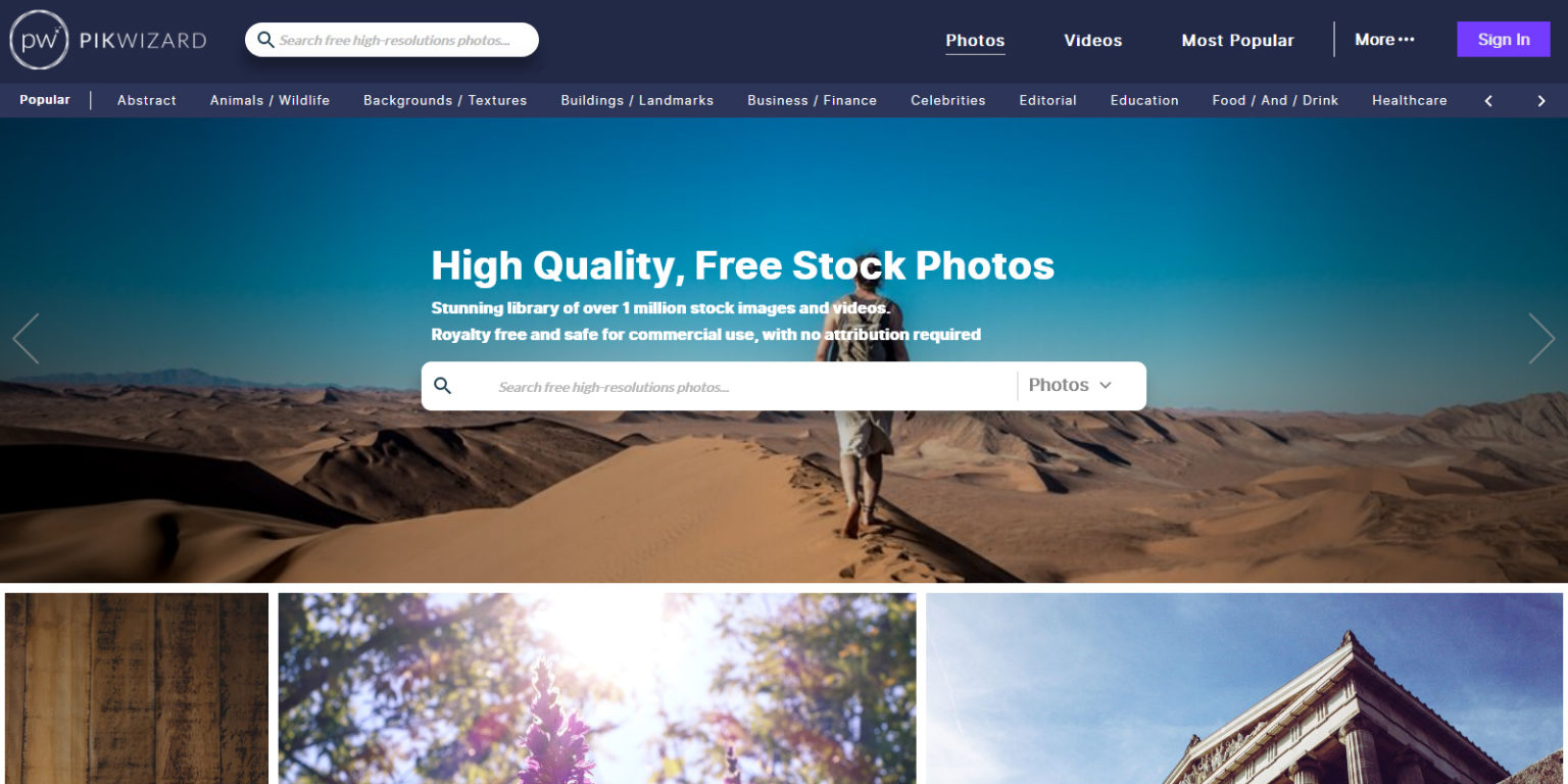12 Websites to Download High Resolution Images for Free – Woorise Blog