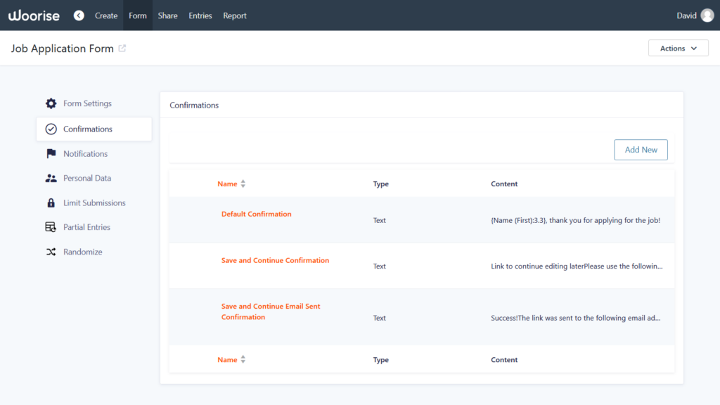 How to Allow Users to Save and Complete the Form Later – Woorise Help