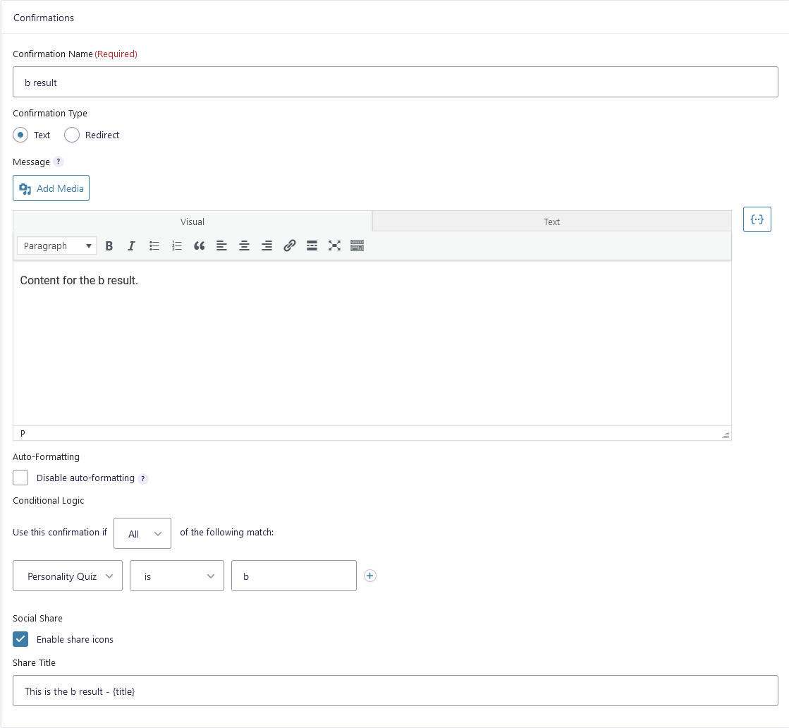 How to Create a Personality Quiz – Woorise Help