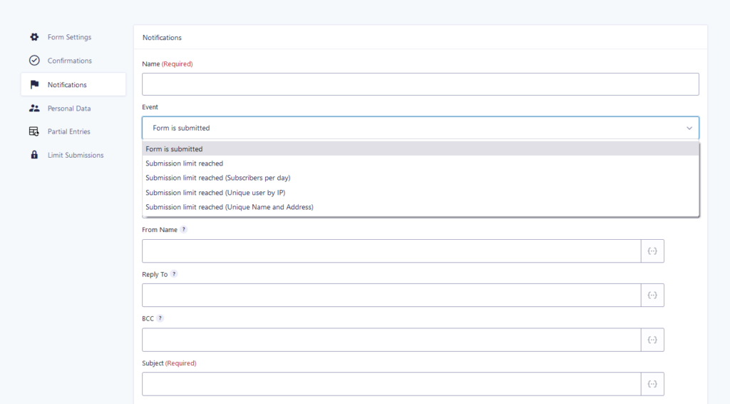 How to Set Limit Submission Rules – Woorise Help