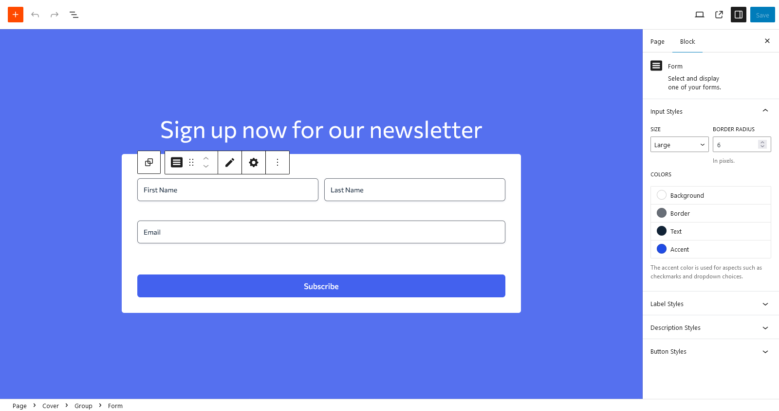 Introducing Form Design Customization with Live Preview – Woorise ...