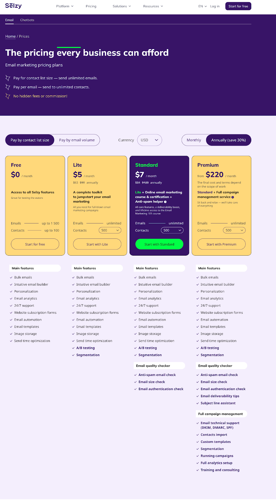 15 SaaS Pricing Page Examples to Inspire Yours – Woorise Blog
