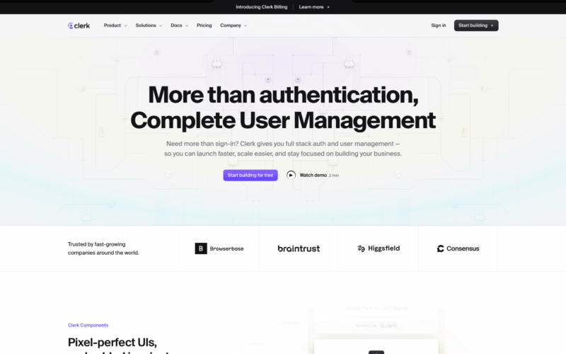 GitHub Landing Page Example – Woorise