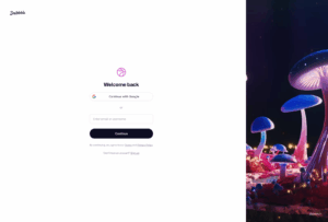 Dribbble Login Landing Page Example – Woorise