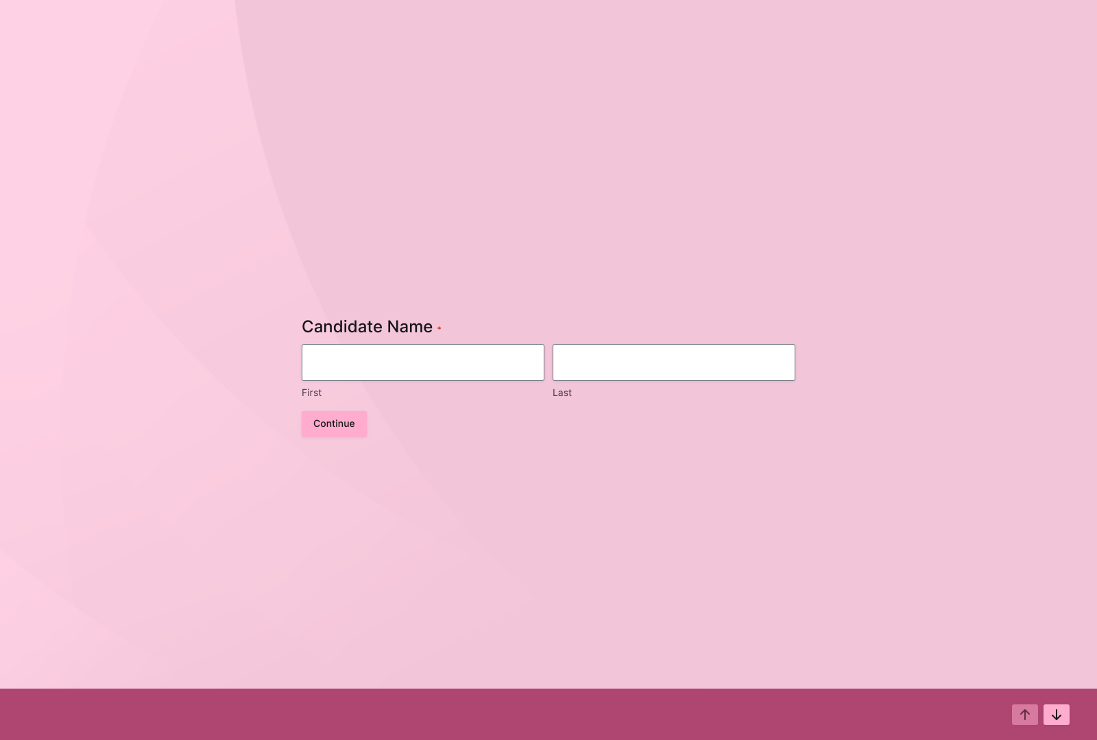 Pre-Interview Questionnaire Form Template – Woorise