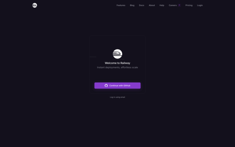 GitHub Login Landing Page Example – Woorise