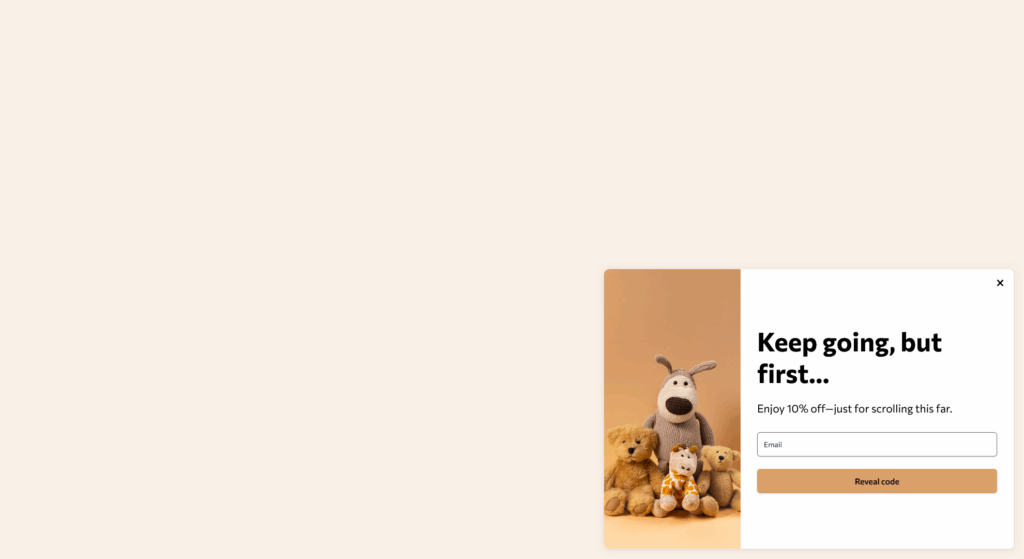 Scroll-Triggered Popup Template – Woorise