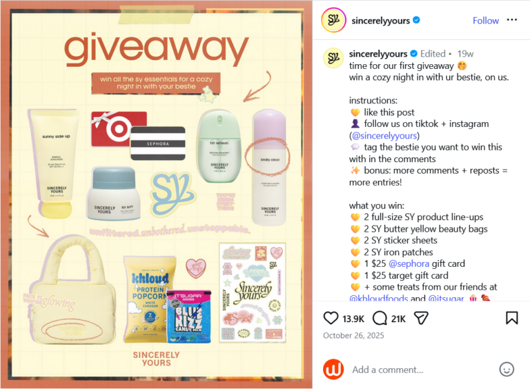 Free Instagram Comment Picker – Pick Winners from Comments – Woorise